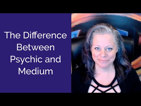 The Difference Between Psychic And Medium Youtube