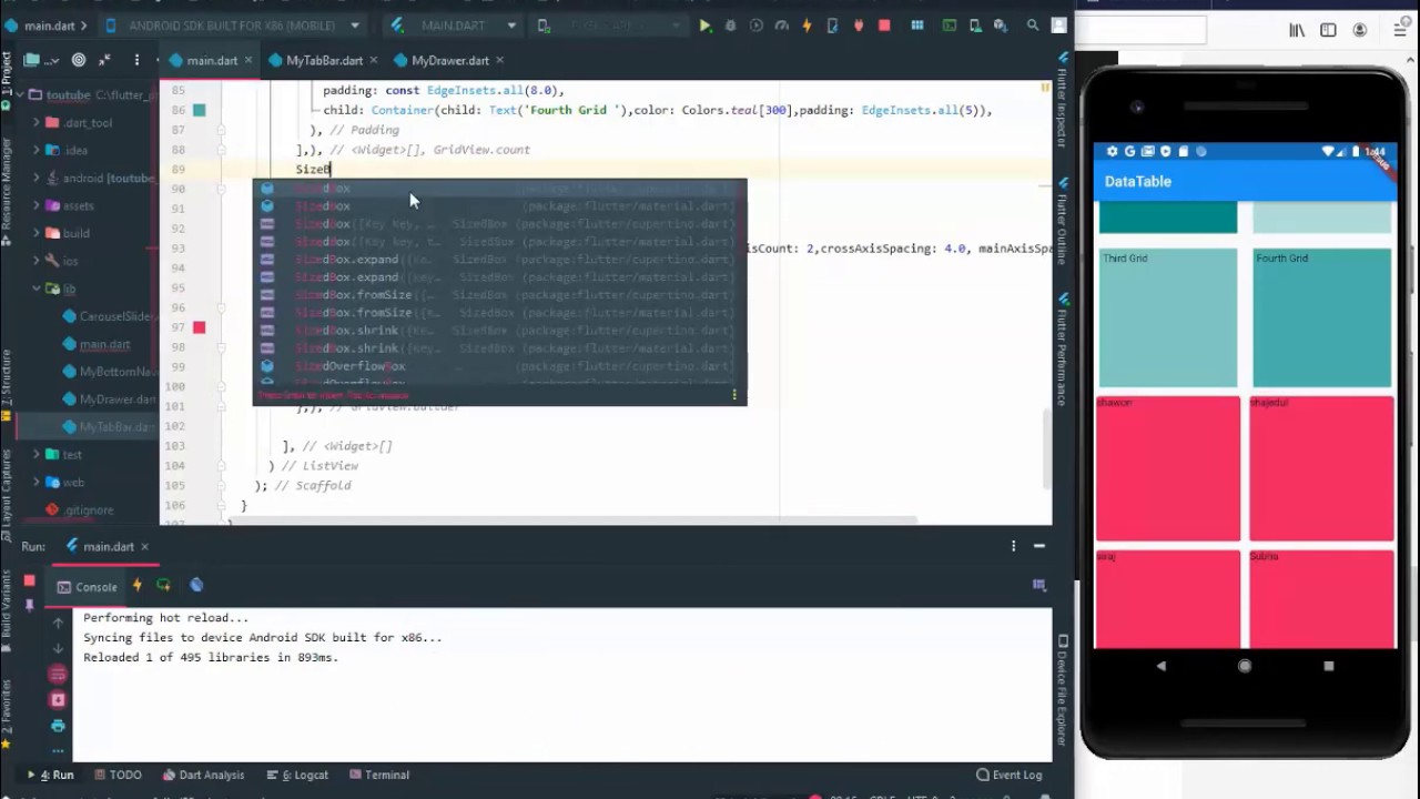 Easy To Create A Flutter Grid View Gridview Builder Gridview Count