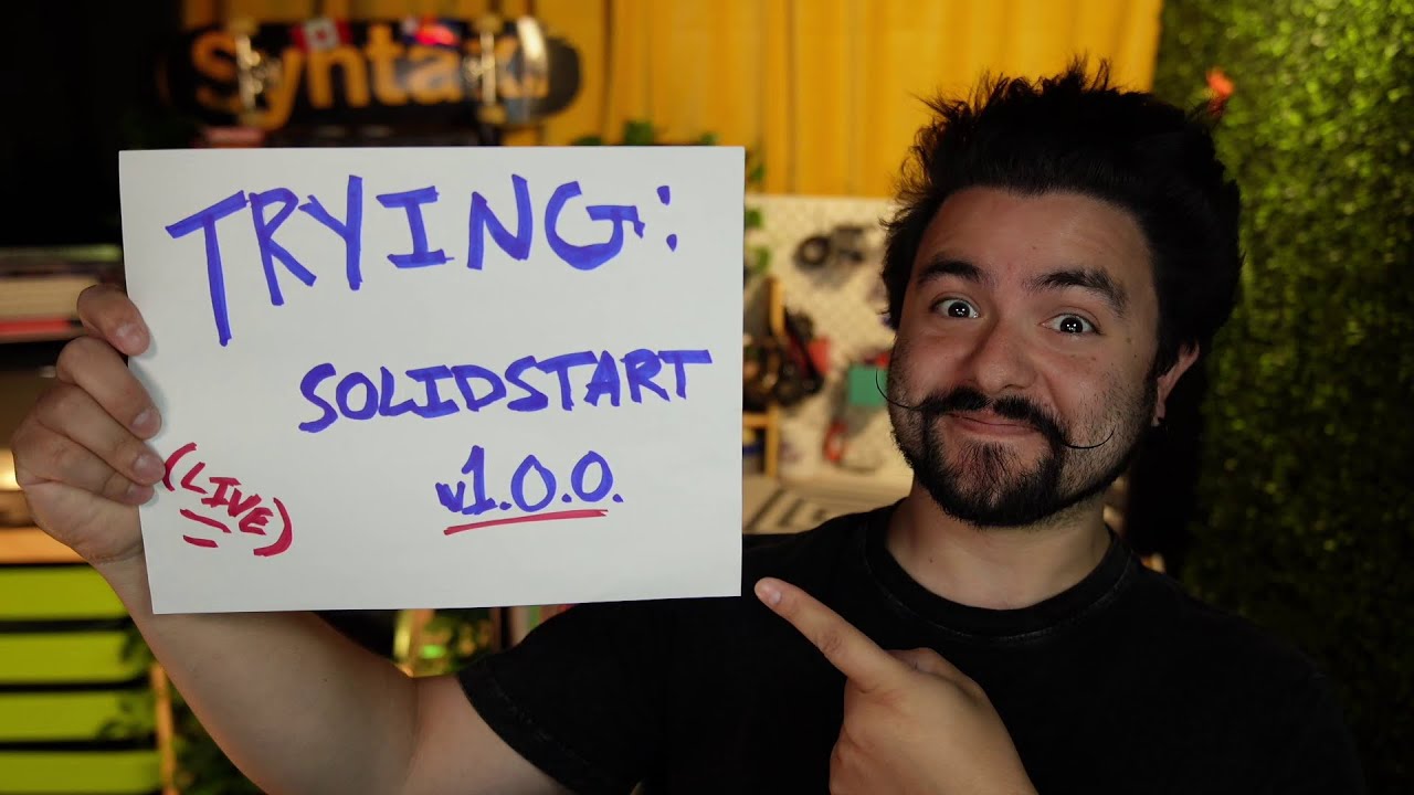 Trying Solidstart V1 0 0 Youtube