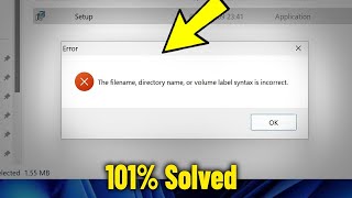 Mount Diskimage The Filename Directory Name Or Volume Label Syntax Is ...