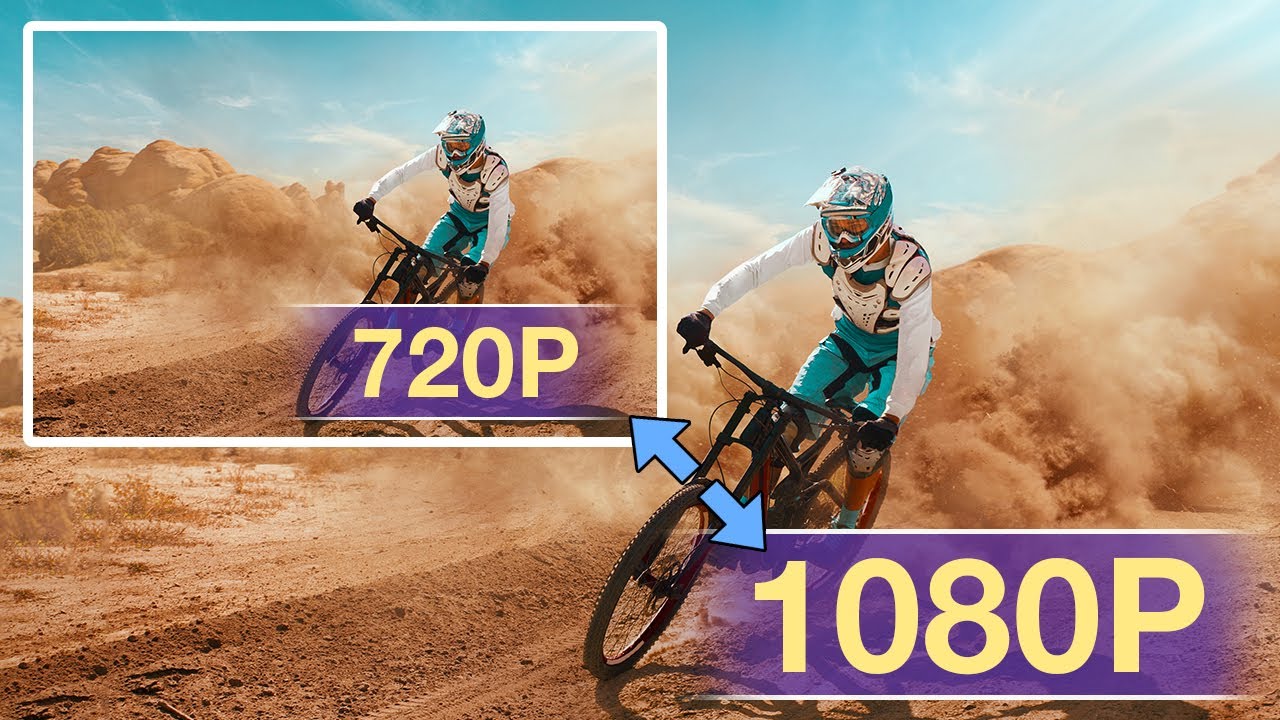 How To Convert 720p Videos To 1080p Full Hd 2023 Youtube
