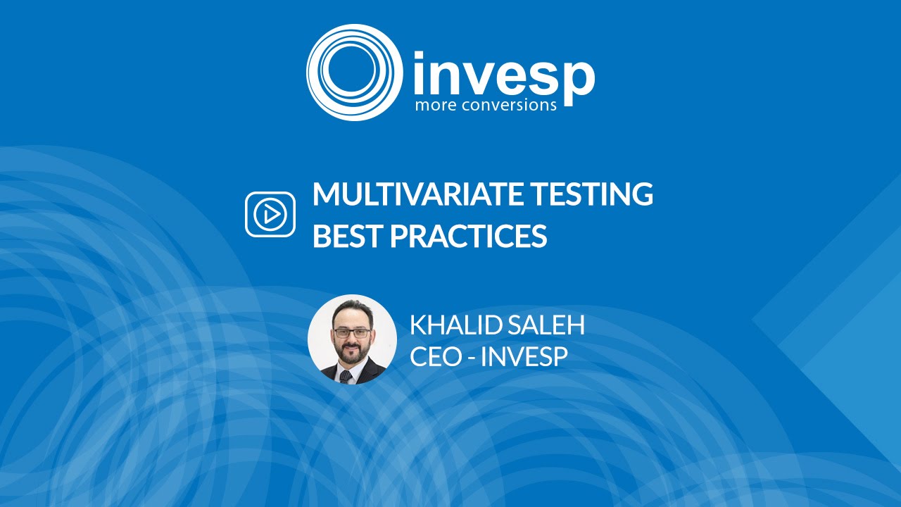 8 Multivariate Testing Best Practices Youtube