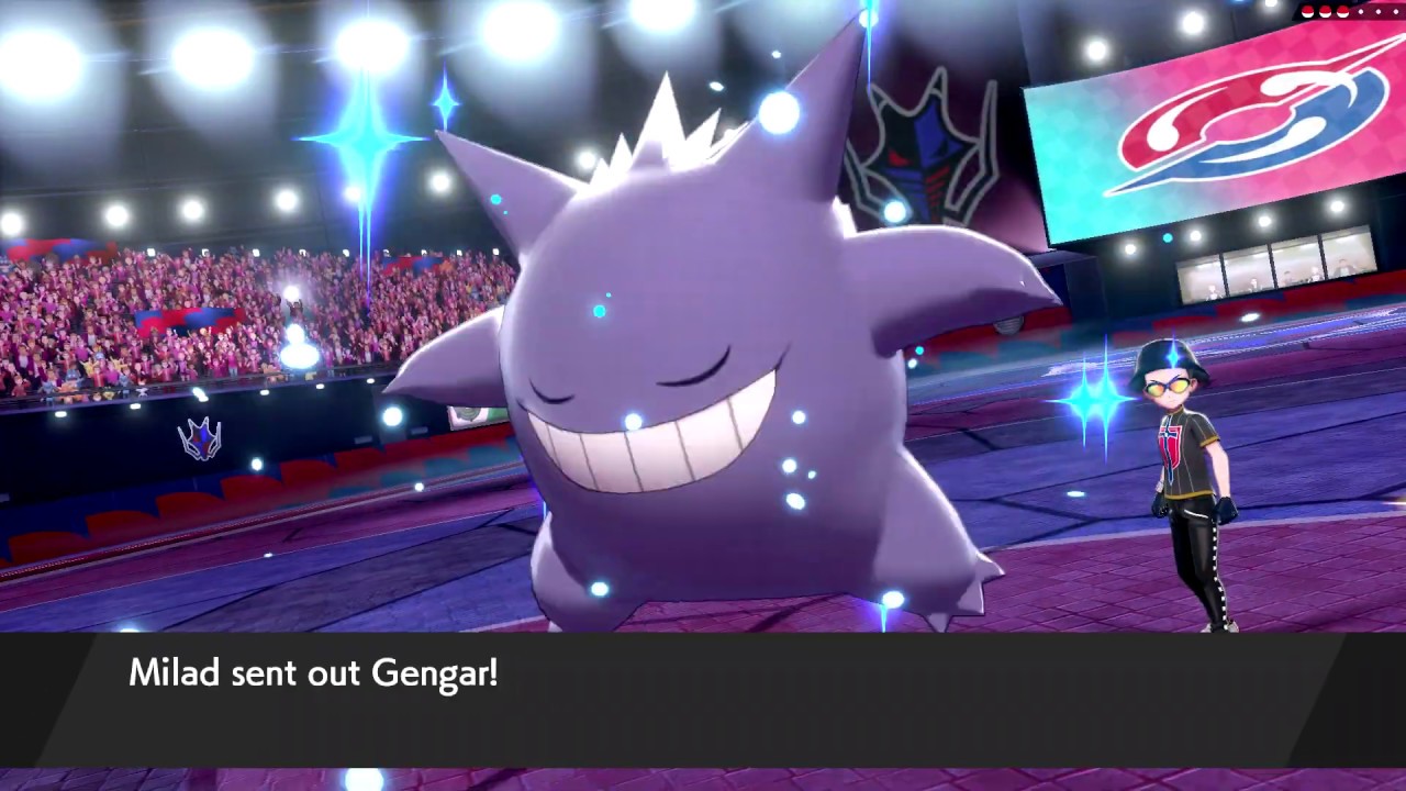 Shiny Gigantamax Gengar Ftw Pokemon Sword And Shield Youtube