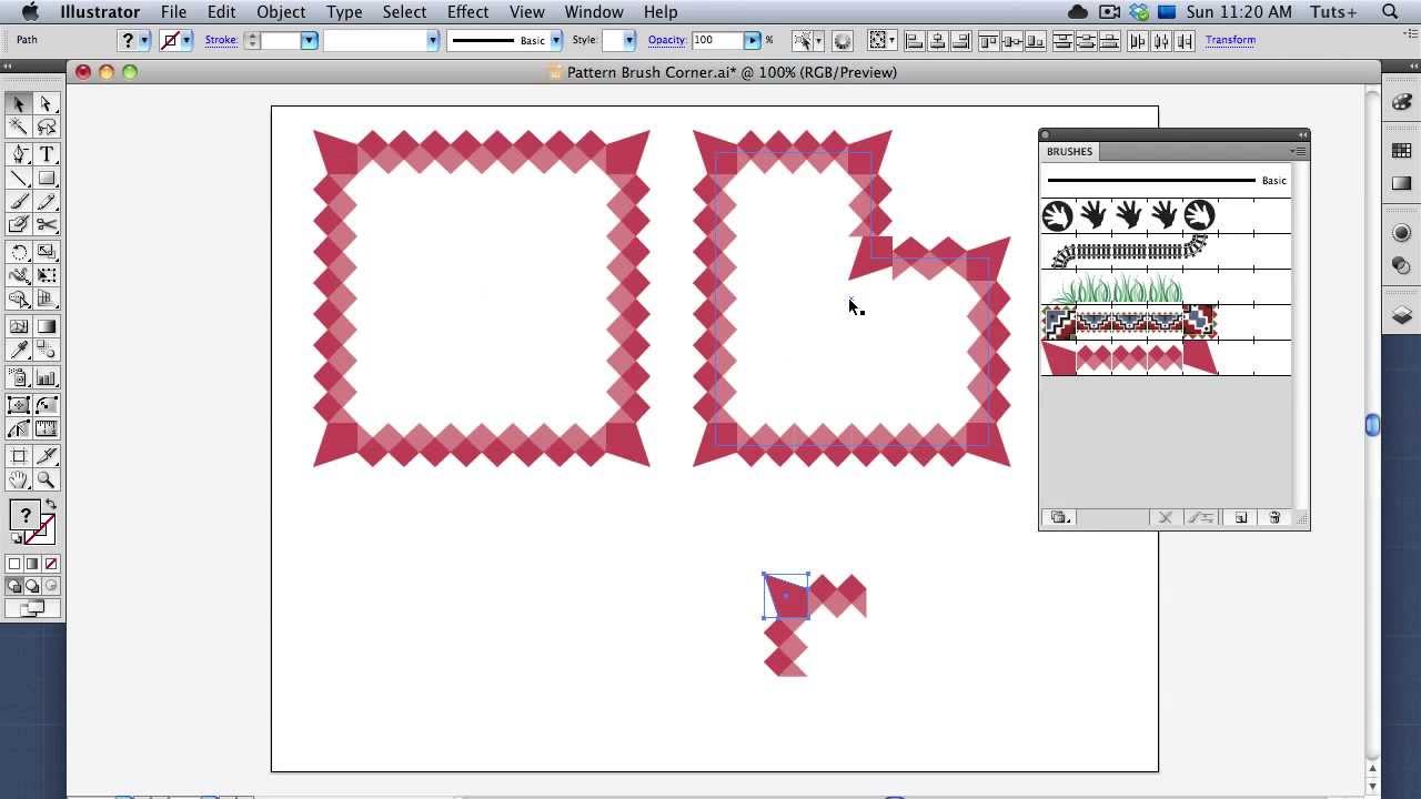 Quick Tip Learn How To Create Corner Tiles For Pattern Brushes In