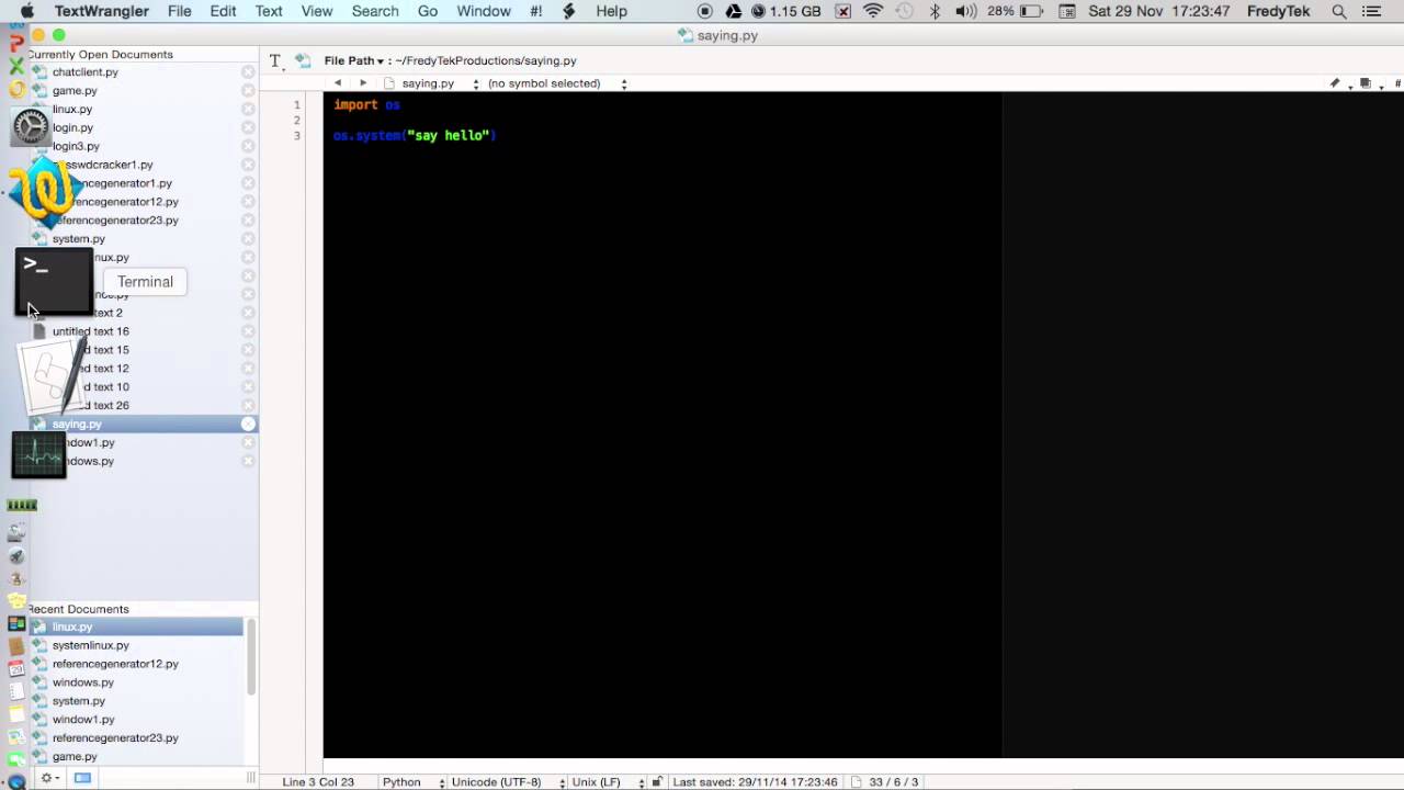 Introduction To The Os Python Module Youtube