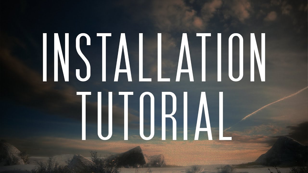 Terrain Plane Installation Tutorial Basic Introduction Youtube