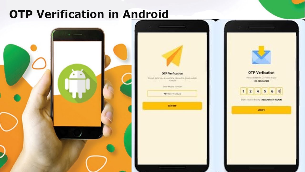 Otp Verification Using Firebase In Android Studio Complete Tutorial