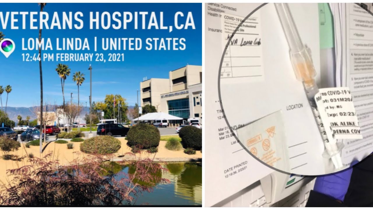 Veterans Hospital Loma Linda California U S A Getting Covid 19 Moderna