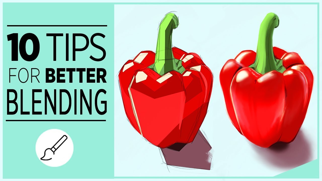 10 Tips For Better Blending In Procreate Youtube