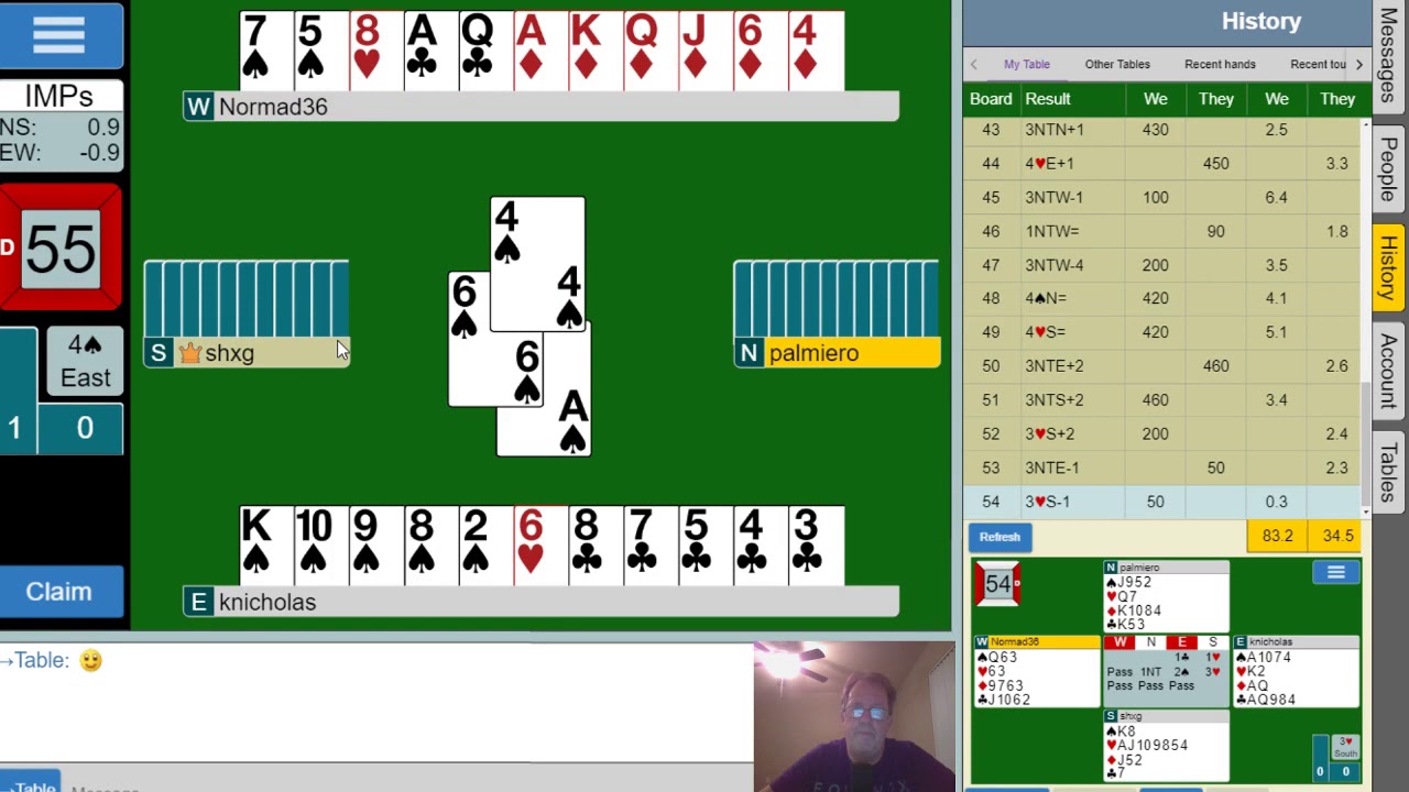 Learning Bridge 10 Hands Sayc With Commentary Youtube