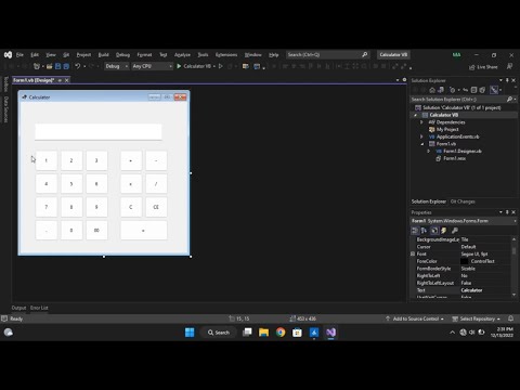 How To Make A Calculator In Visual Basic Tech Amr Youtube