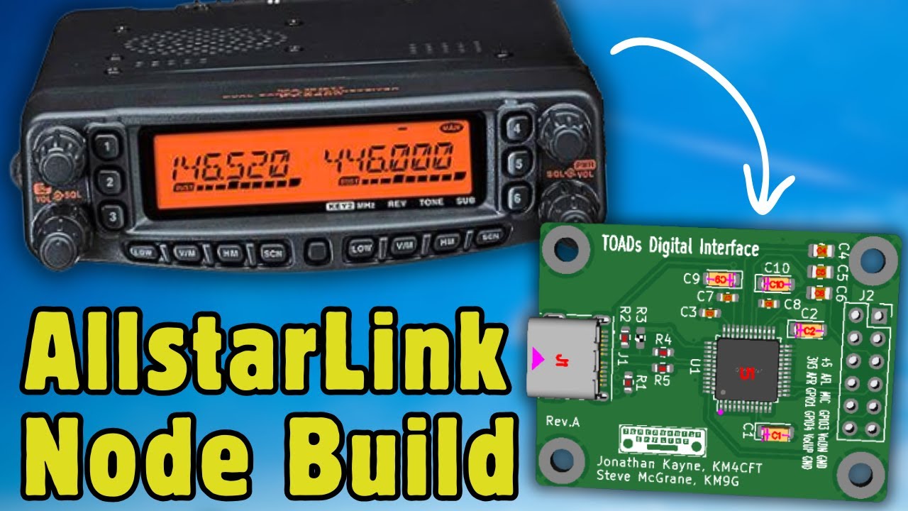 The Simplest Way To Build An Allstarlink Node Youtube