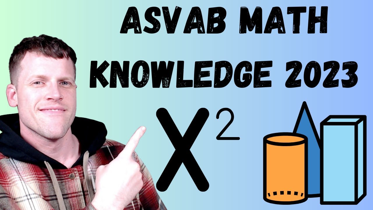 Asvab Mathematics Knowledge 2023 Youtube