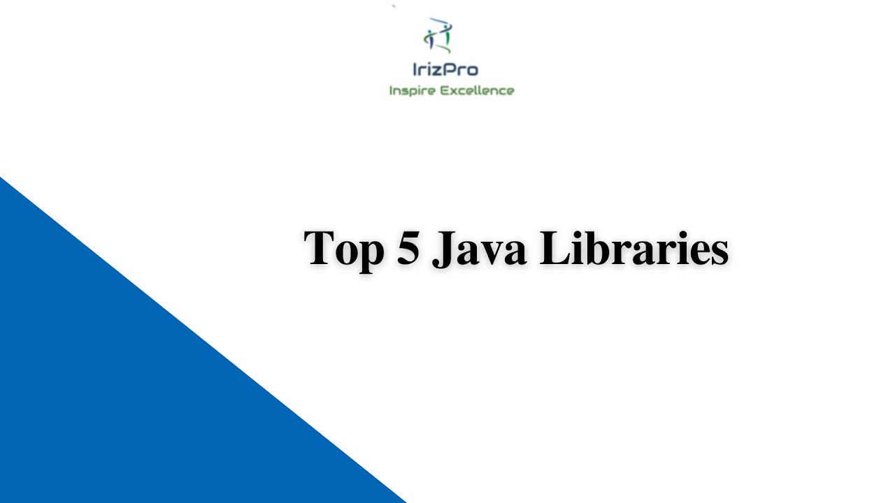 Top 5 Java Libraries Youtube