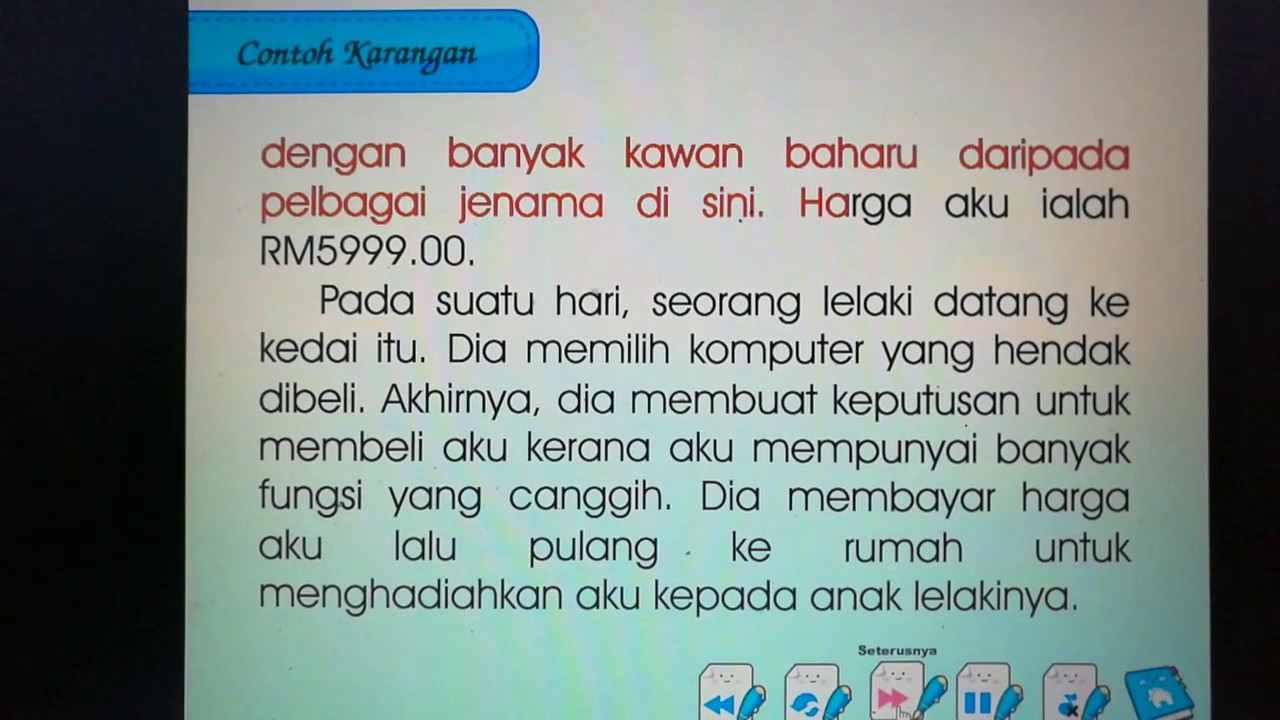 Karangan Aku Sebuah Komputer Riba Aku Sebuah Komputer Pdf Semret Haile