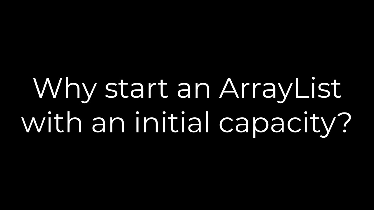 Java Map Initial Capacity At Brayden Elmer Blog