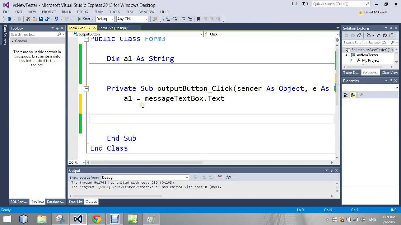 Concatenation With Text Visual Basic Youtube