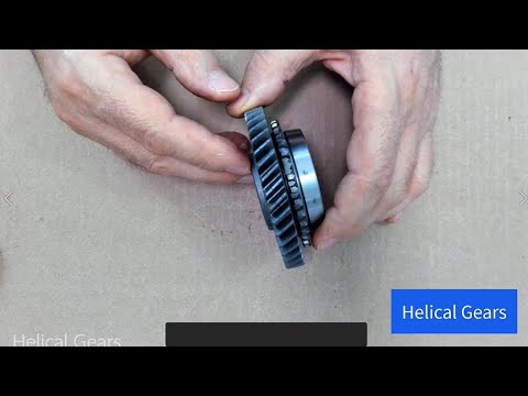 Manual Transmission Helical Gears Explained Youtube