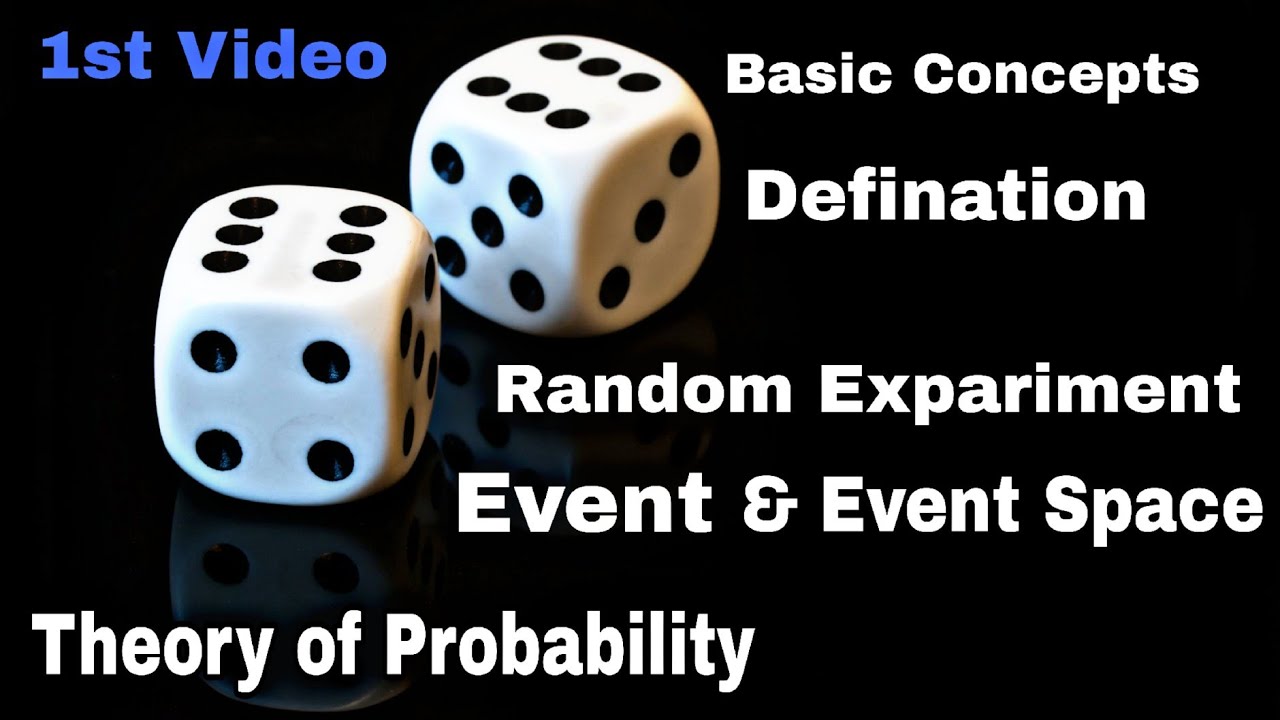 Basic Concept Of Theory Of Probability 1st Video Youtube