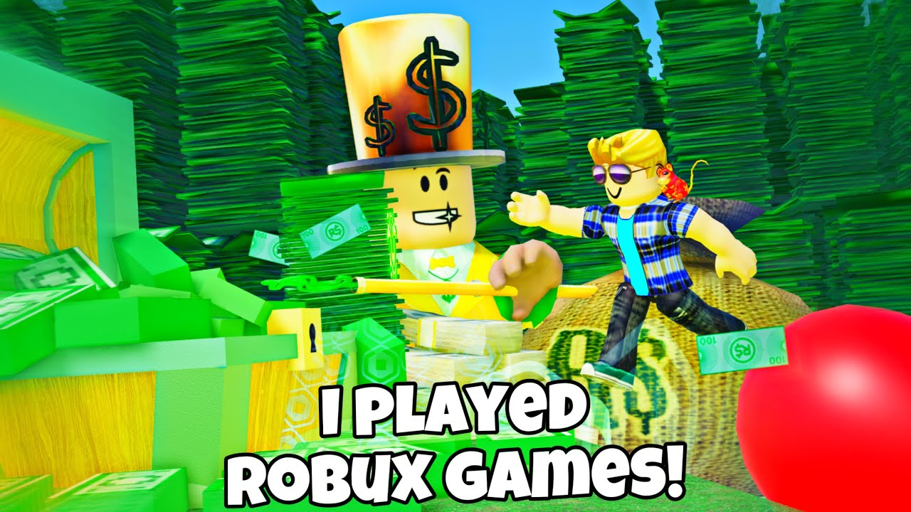 I Found A Secret Free Robux Game Youtube