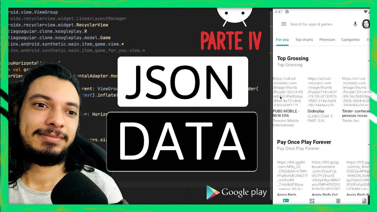 Json Google Play Recriando Ui Android 4 Youtube