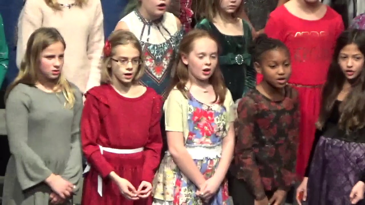 Winter Program 2017 4th And 5th Grade Choir Youtube