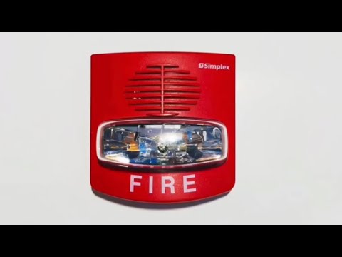Sound Effect Fire Alarm Simplex Truealert Youtube