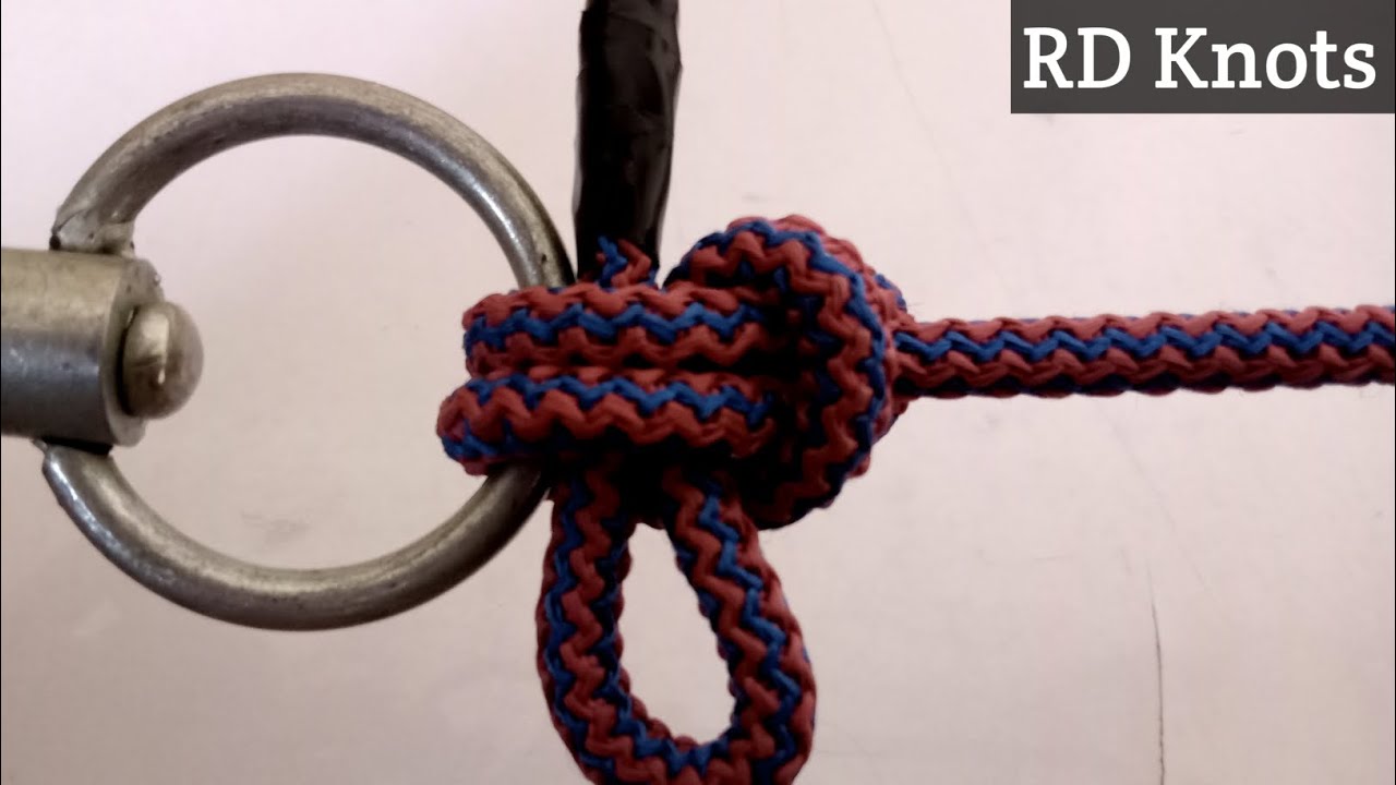 How To Tie A Rope Knot I Rd Knots I Youtube