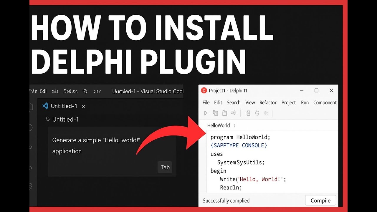 Open In Visual Studio Code Delphi Plugin Youtube