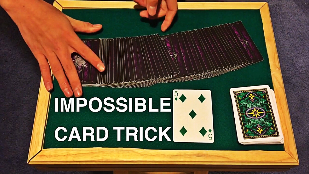 This Impossible Card Trick Will Fool Everyone Youtube