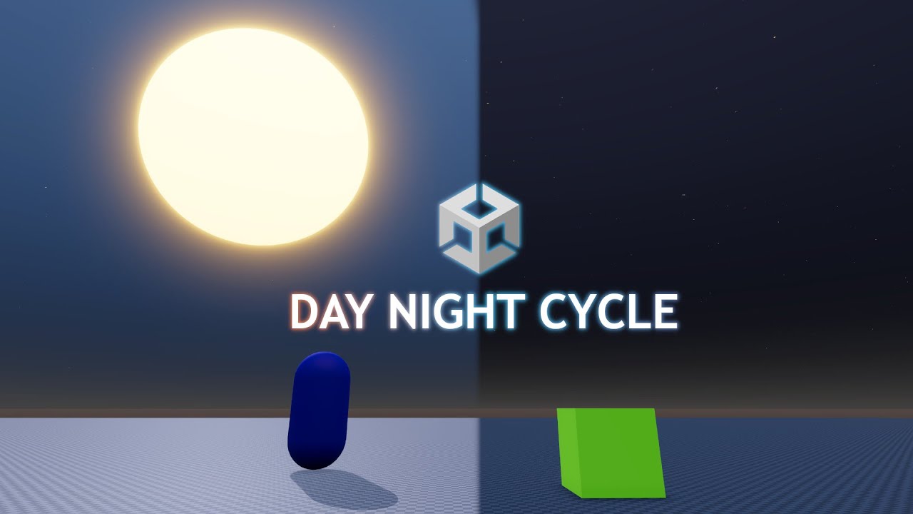 Day And Night Cycle In Unity Unity3d Unitytutorial Howto