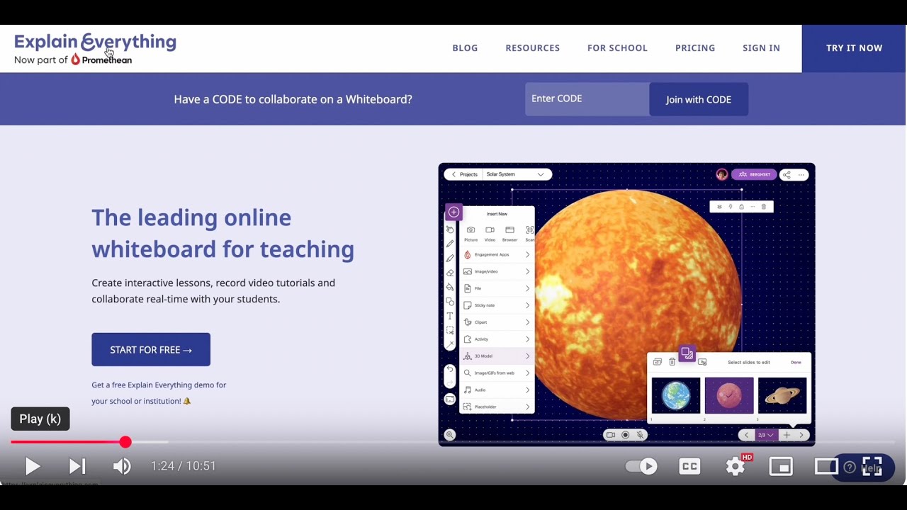 Interactive Whiteboard Intro Youtube