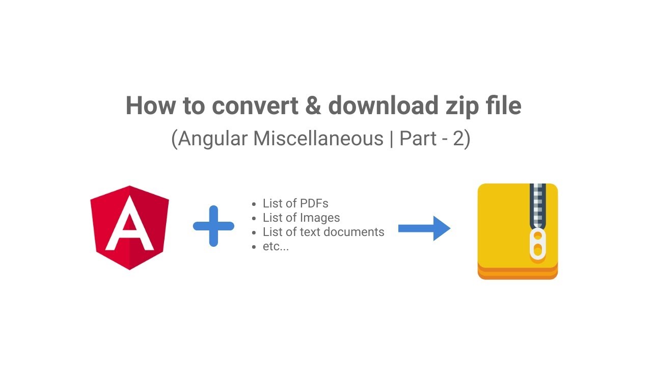 How To Convert Download Zip File Angular Miscellaneous Part 2