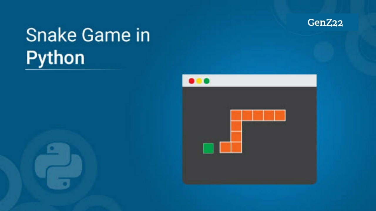 Project Snake Game With Python Youtube