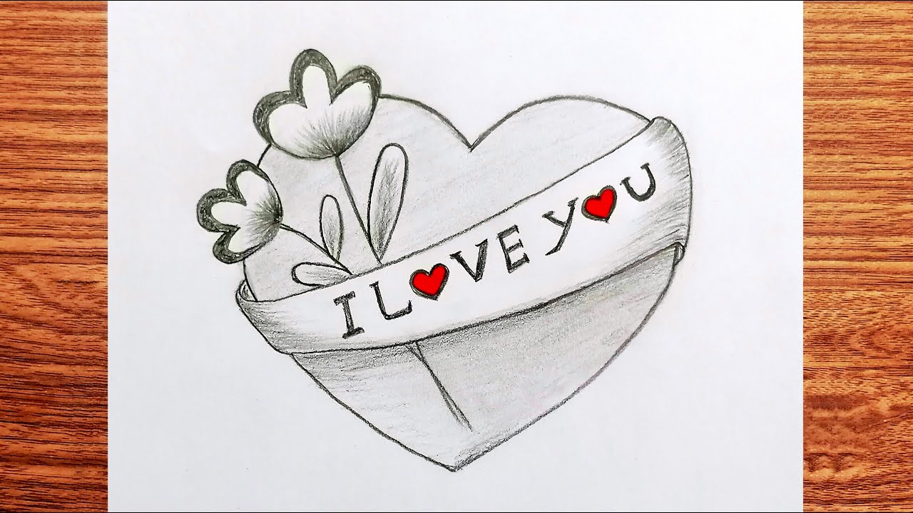 How To Draw A Simple Love Heart