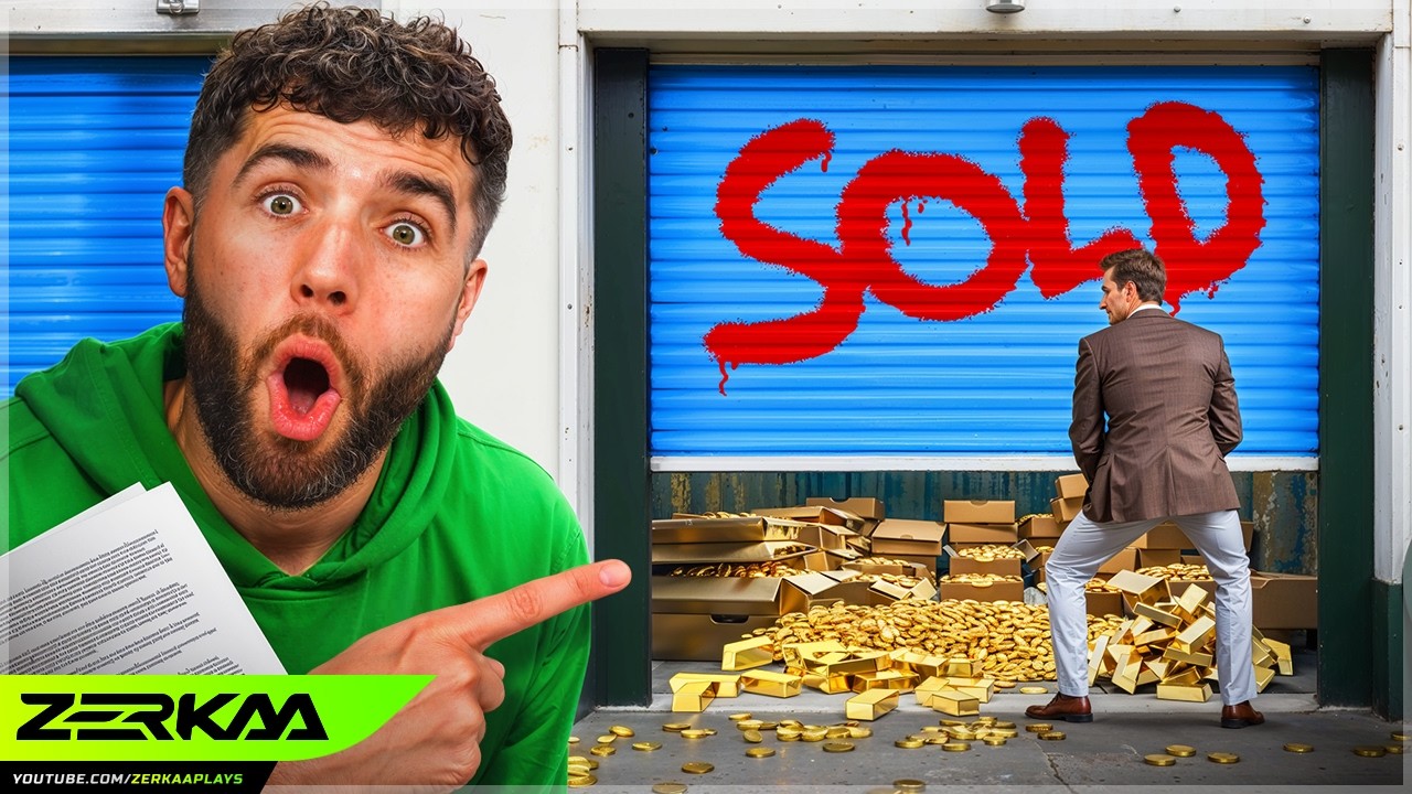 I Bought 5 Abandoned Storage Units And Made Youtube