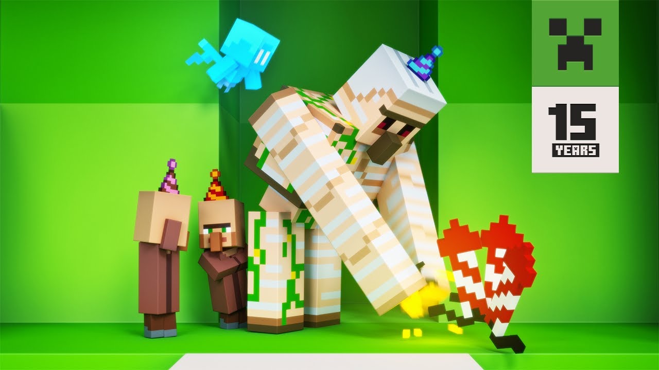 Minecraft Is Turning 15 Come Celebrate With Us Youtube