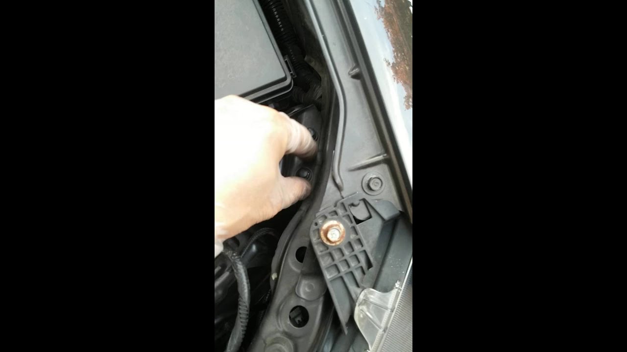 2013 Honda Civic Headlight Removal Hid Upgrade Youtube