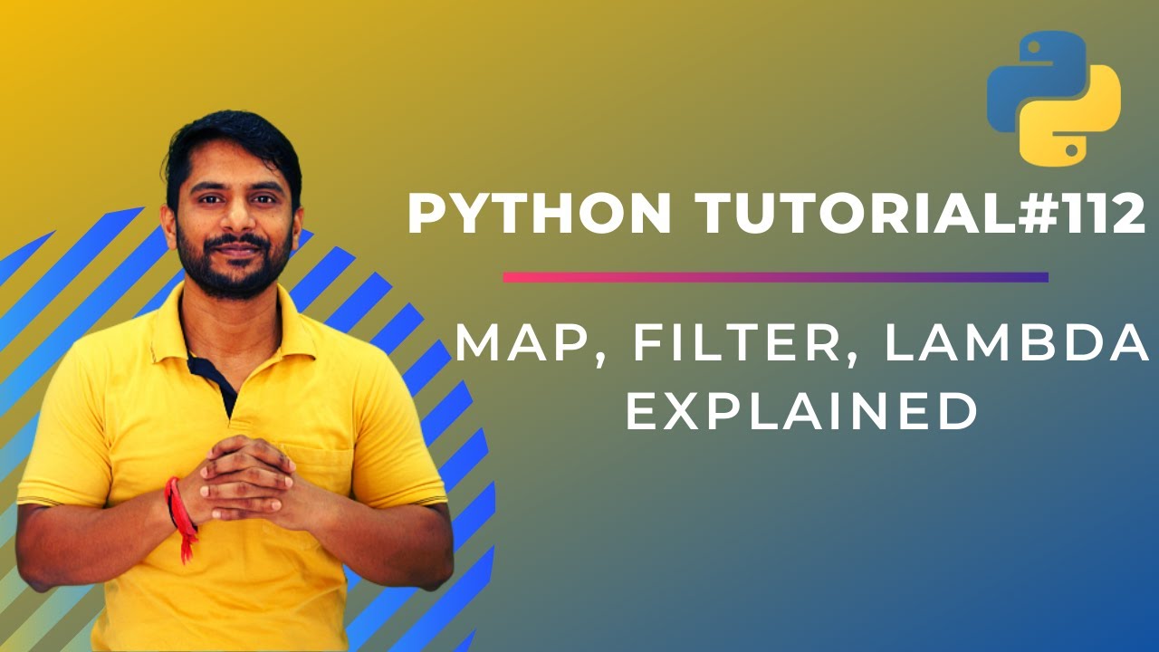 Map Filter Lambda Function In Python In Hindi Youtube