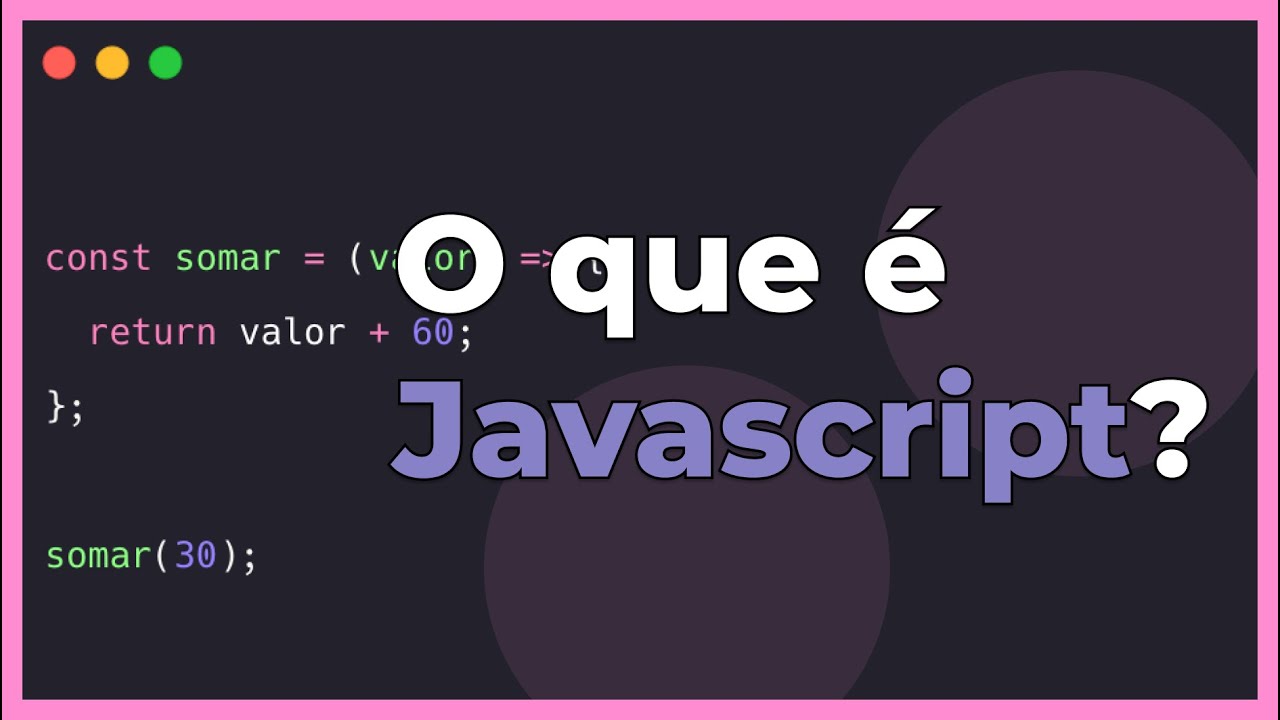 O Que é Javascript Youtube