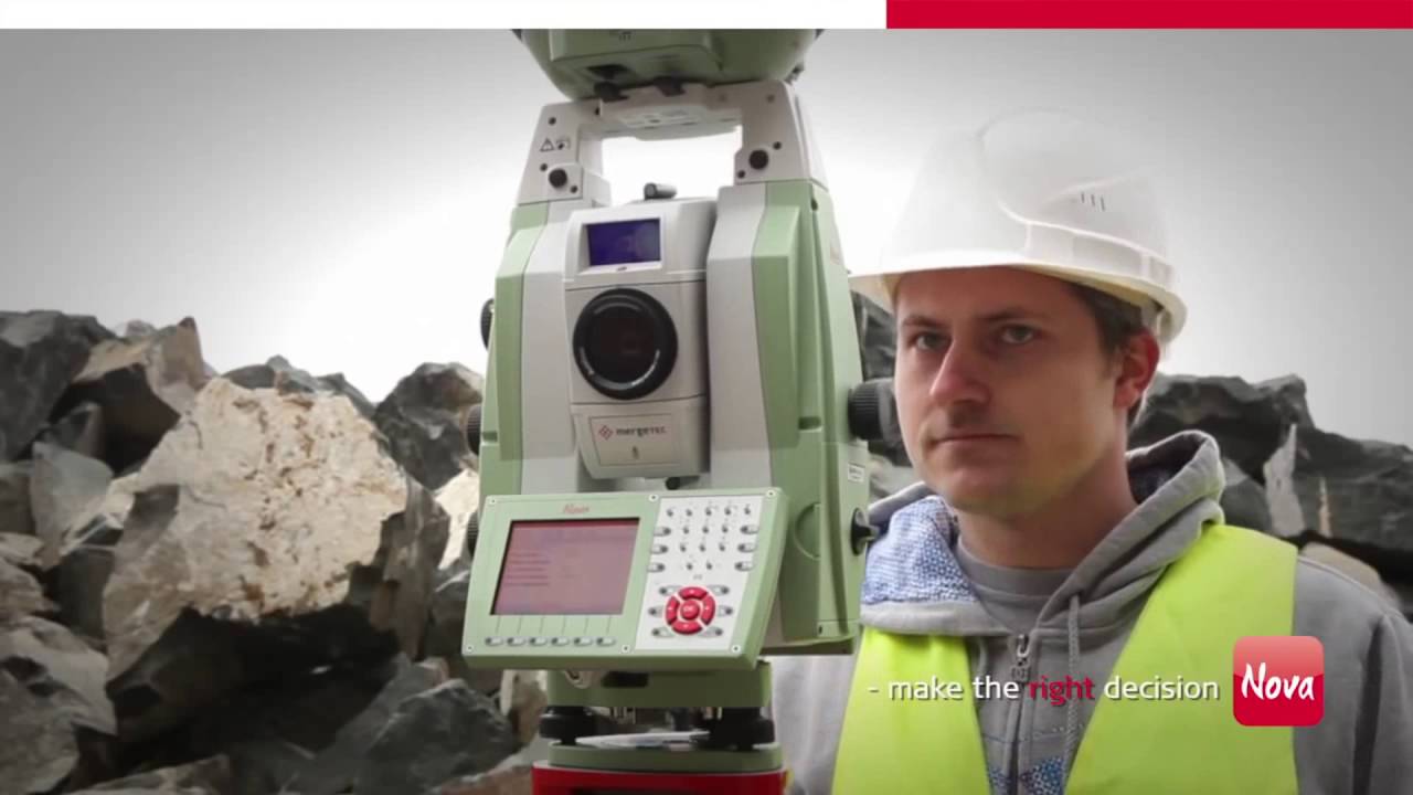 6 Leica Nova Mining Application Geotop Youtube