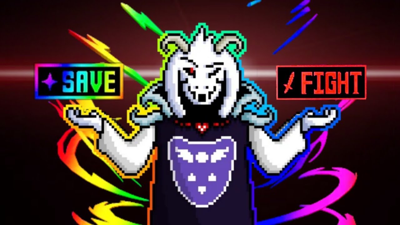 Undertale Asriel Boss And Ending Youtube