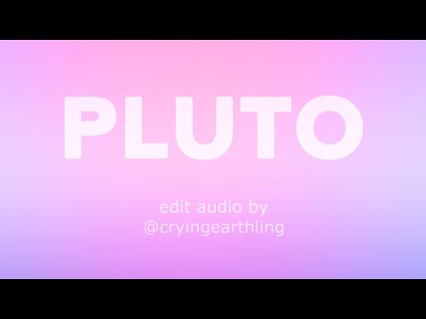 Pluto Edit Audioрџ Read Description Youtube
