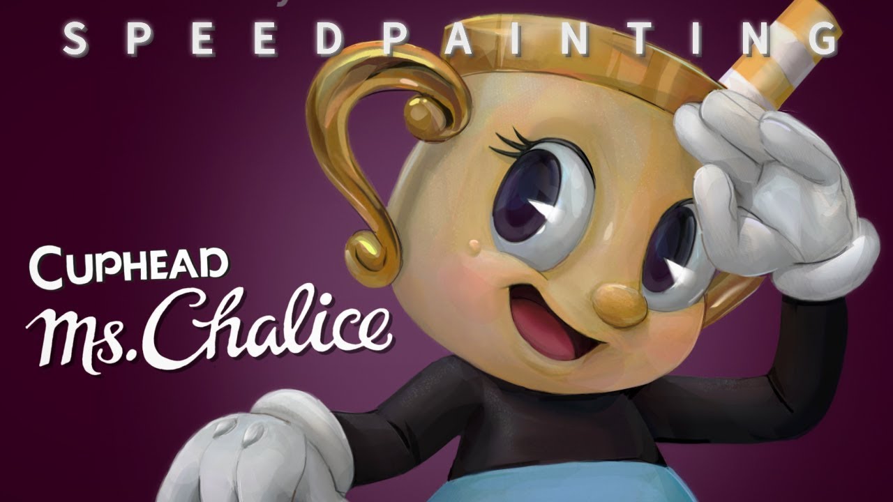 Cuphead Ms Chalice Sketch Paint Demo Youtube