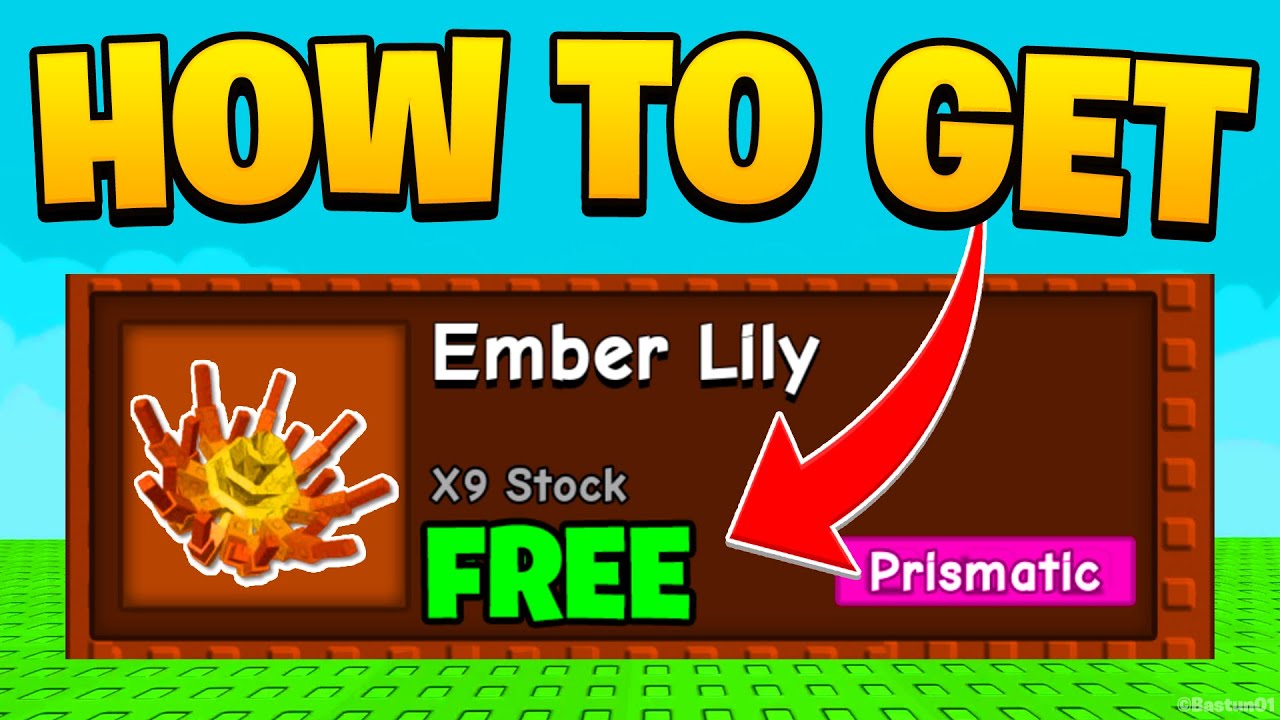 How To Get Ember Lily Seed In Grow A Garden Roblox Youtube