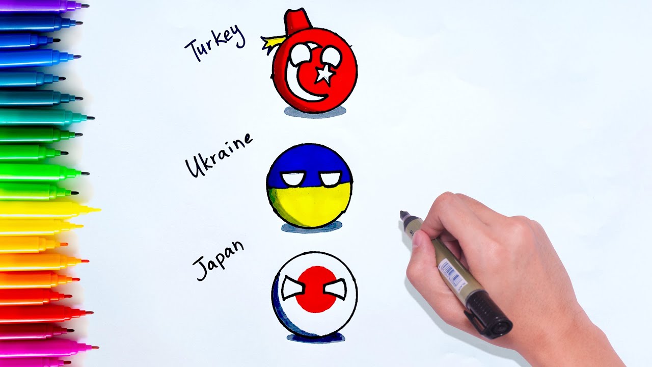 Countryballs Rules How To Draw Countryballs Correctly Youtube