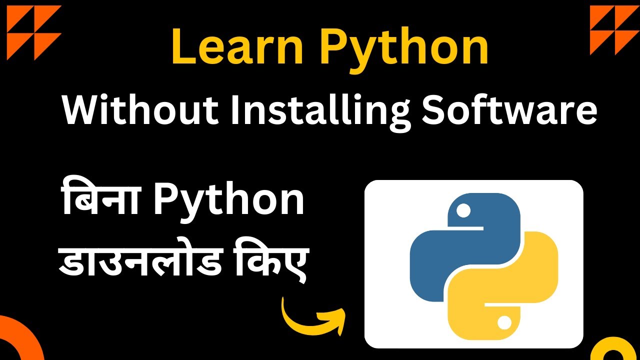 Run Python Without Installing Software Run Python In Browser Learn