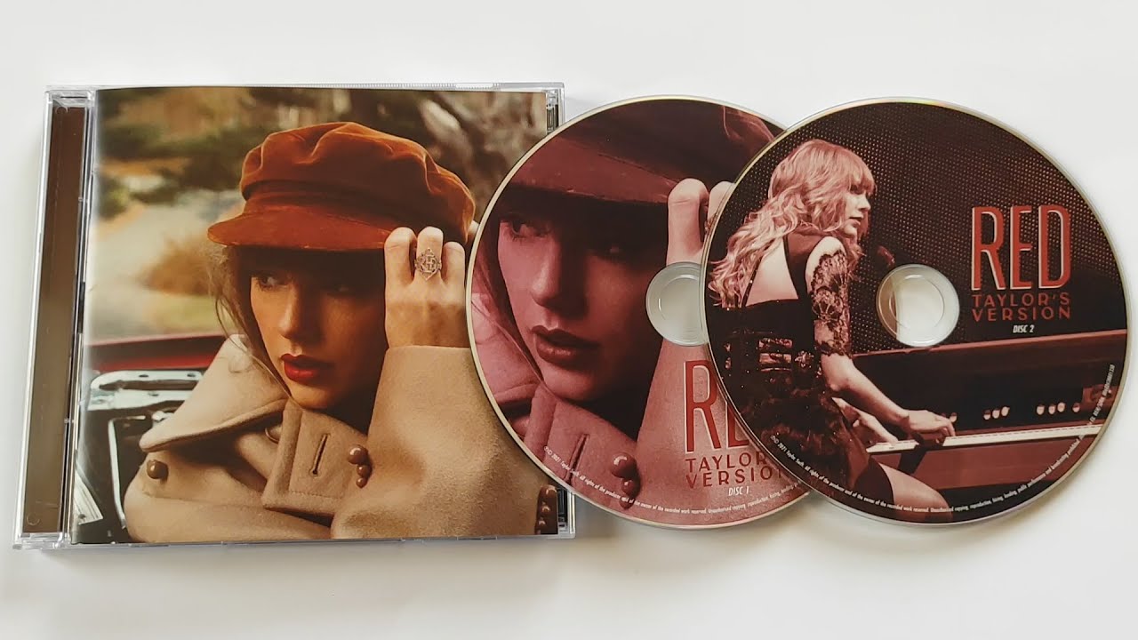 Taylor Swift Red Taylor S Version Cd Unboxing Youtube