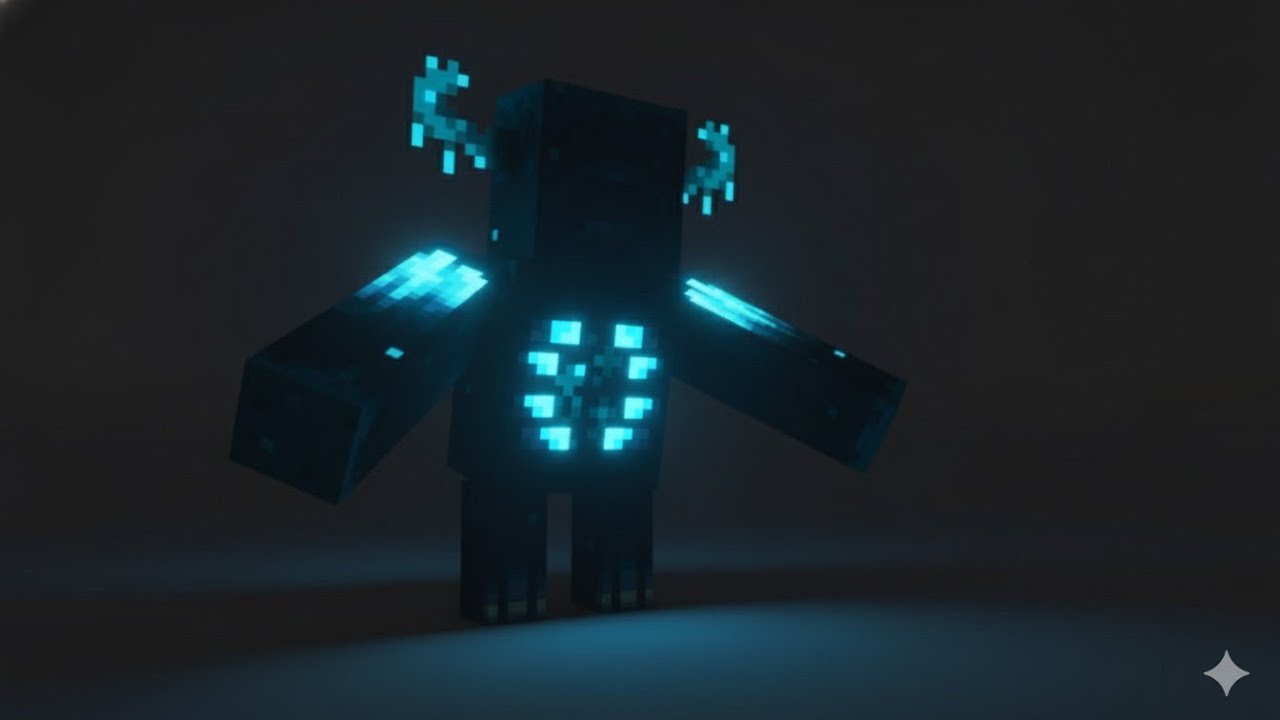 Minecraft Style Warden Rig For Prisma 3d Youtube