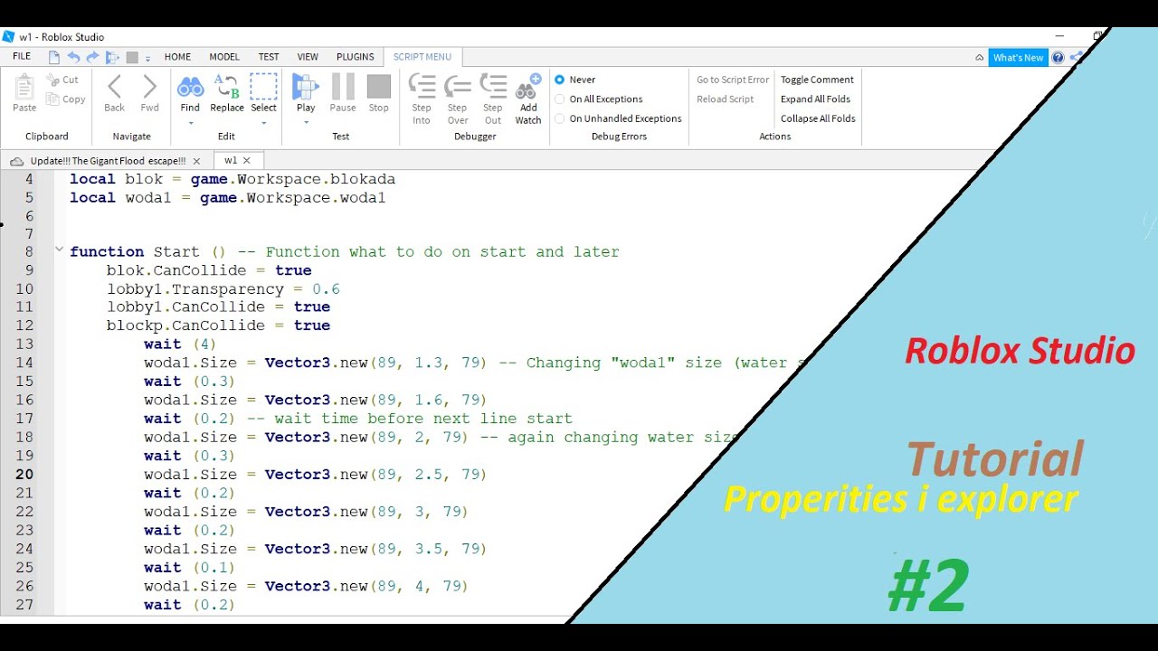 Roblox Studio Tutorial Properties Youtube